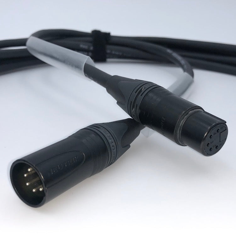 DMX 5 PIN NEUTRIK Assembly 110 Ohm High Quality – Libra Cable ...